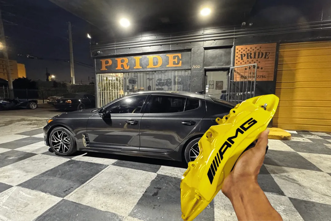 Brake Caliper Painting in Miami Give Your Wheels a Bold Look