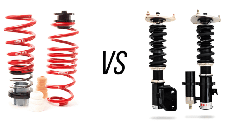 Suspension Upgrades Explained Lowering Springs vs Coilovers